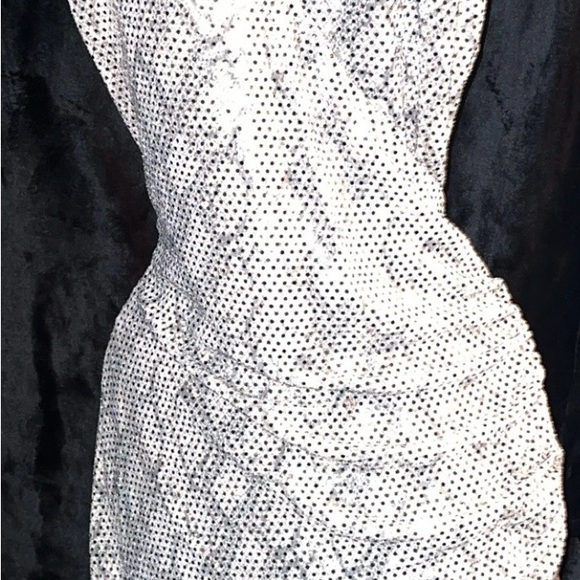 Sabora | Dresses | Sabora Cream Gray Sequin Dress | Poshmark